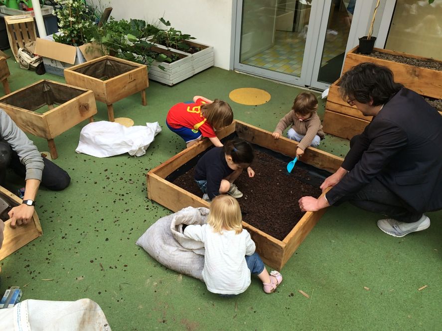 Un jardin au coeur de la crèche | Fondation Terra Symbiosis - La nature ...